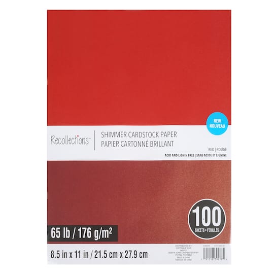 Red Shimmer 8 5 X 11 Cardstock Paper By Recollections 100 Sheets red-shimmer-8-5-x-11-cardstock-paper-by-recollections-100-sheets